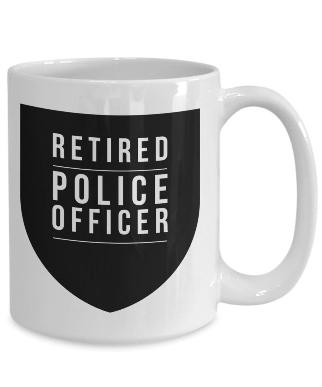 Retired Police Officer Coffee Mug, Police Coffee Mugs, Gifts for Police ...