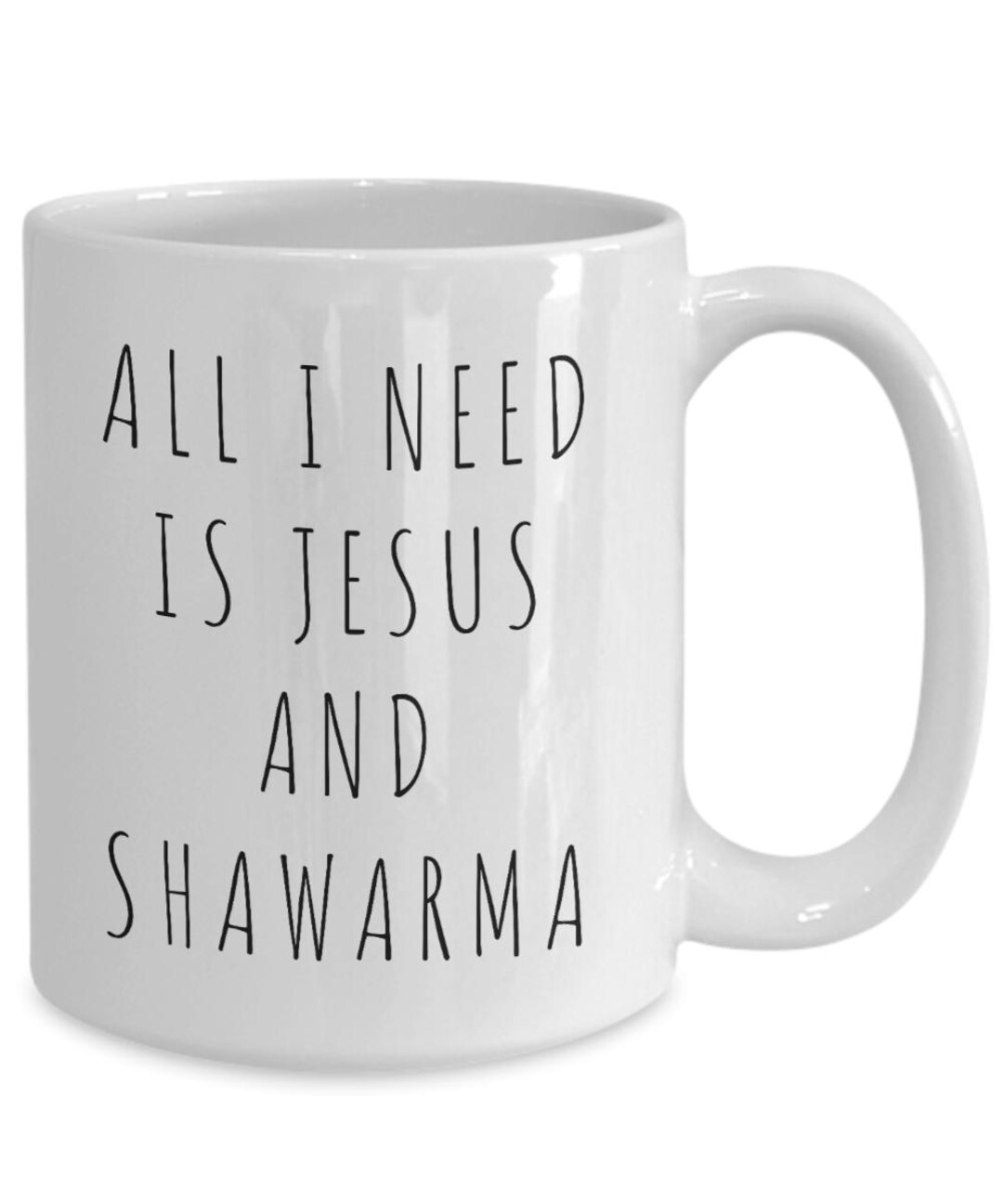 Jesus and Shawarma Coffee Mug Gifts for Jesus Lovers Shawarma ...