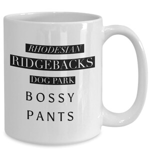 Rhodesian Ridgebacks Coffee Mug, Gifts for Rhodesian Ridgebacks, Dog ...