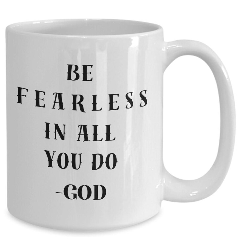 Fearless Coffee Mug - Etsy