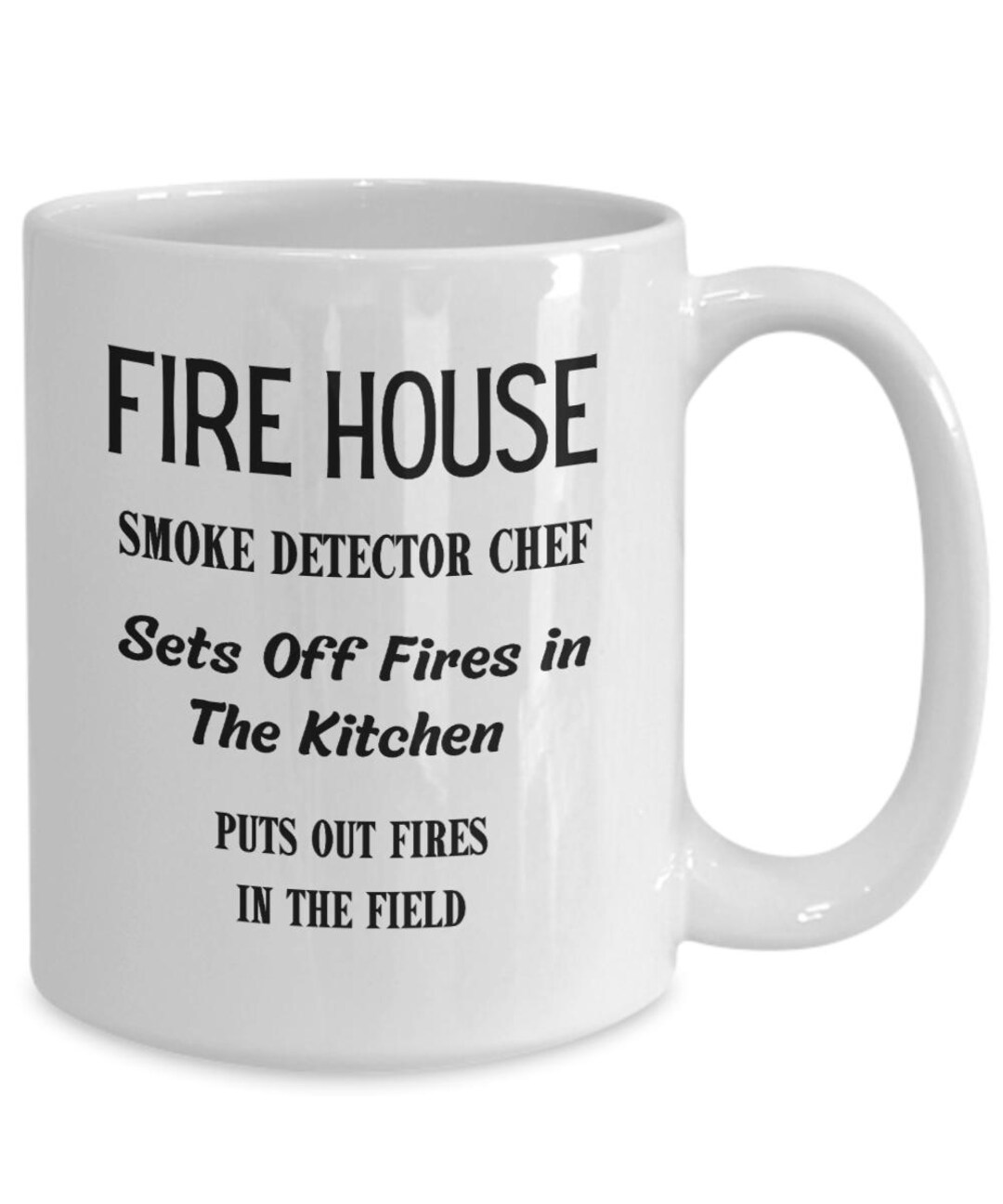 Fire Chief Coffee Mug, Gift Ideas for Firefighters, Firehouse Smoke ...