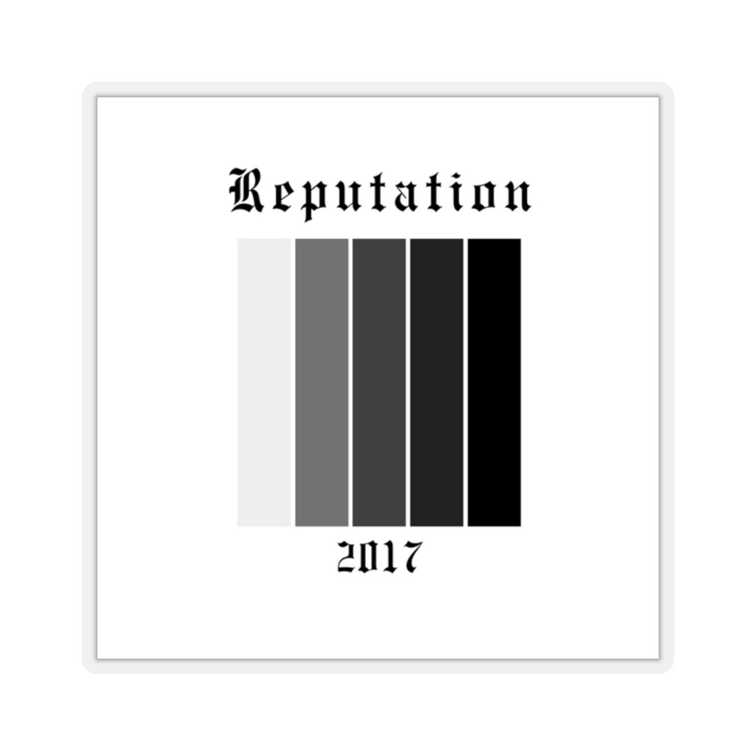 Taylor Swift Reputation Album Colors Sticker - Etsy