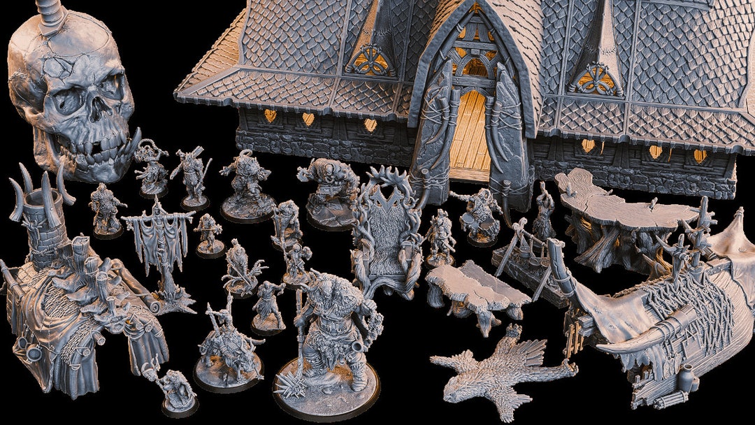 37. Miniature STL File Bundle / 3D Printer Resin & FDM STL Files - Etsy