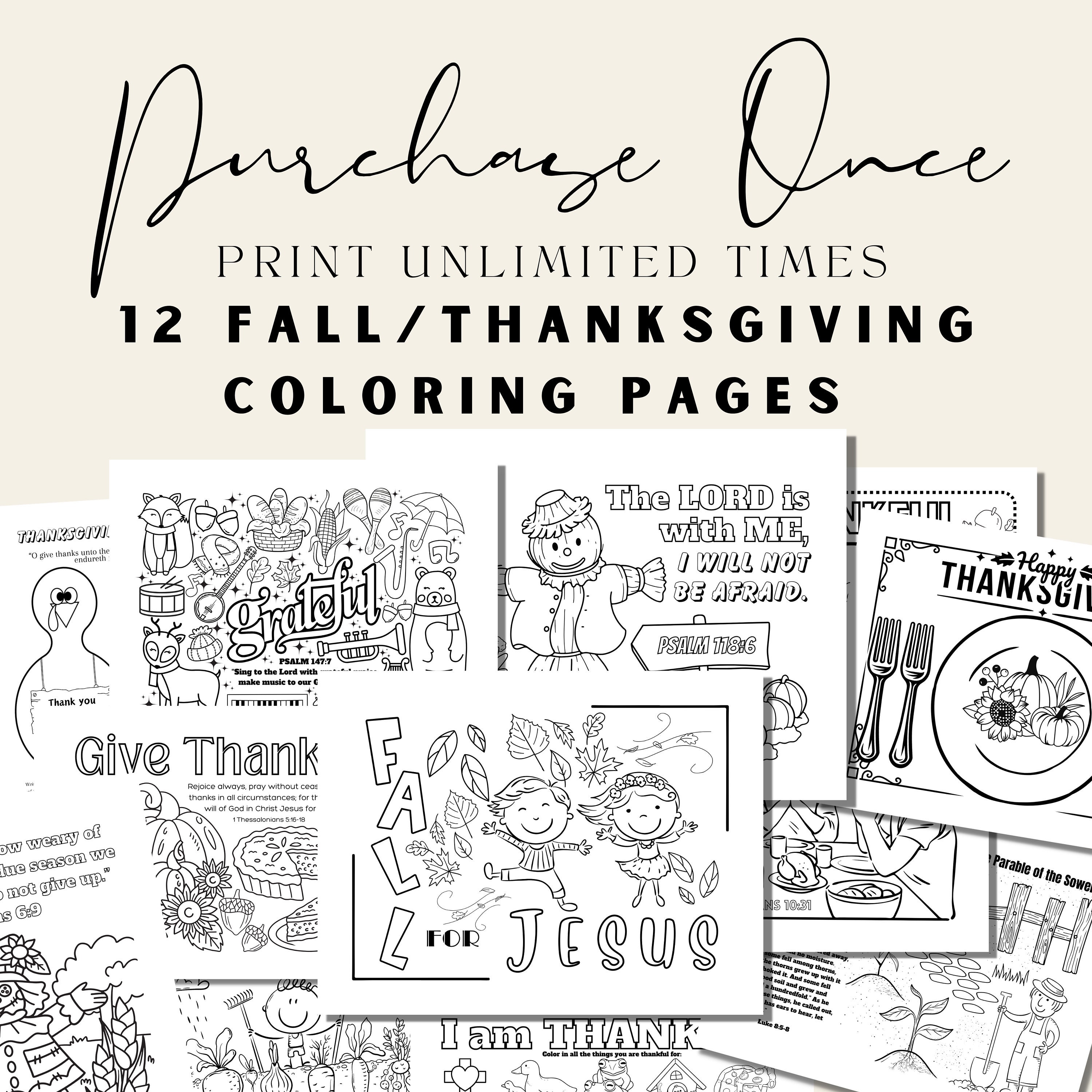 Christian Printable Crafts | Sunday School Craft | Thanksgiving Kids ...