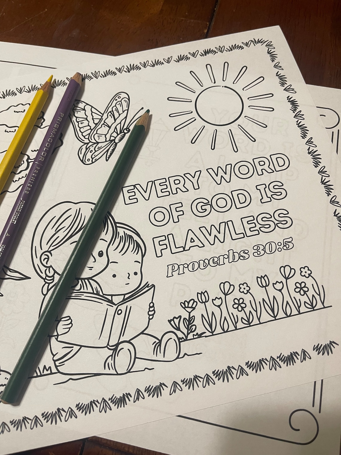 Bible Paper Craft: Sunday School Activity (PDF Download) - Etsy