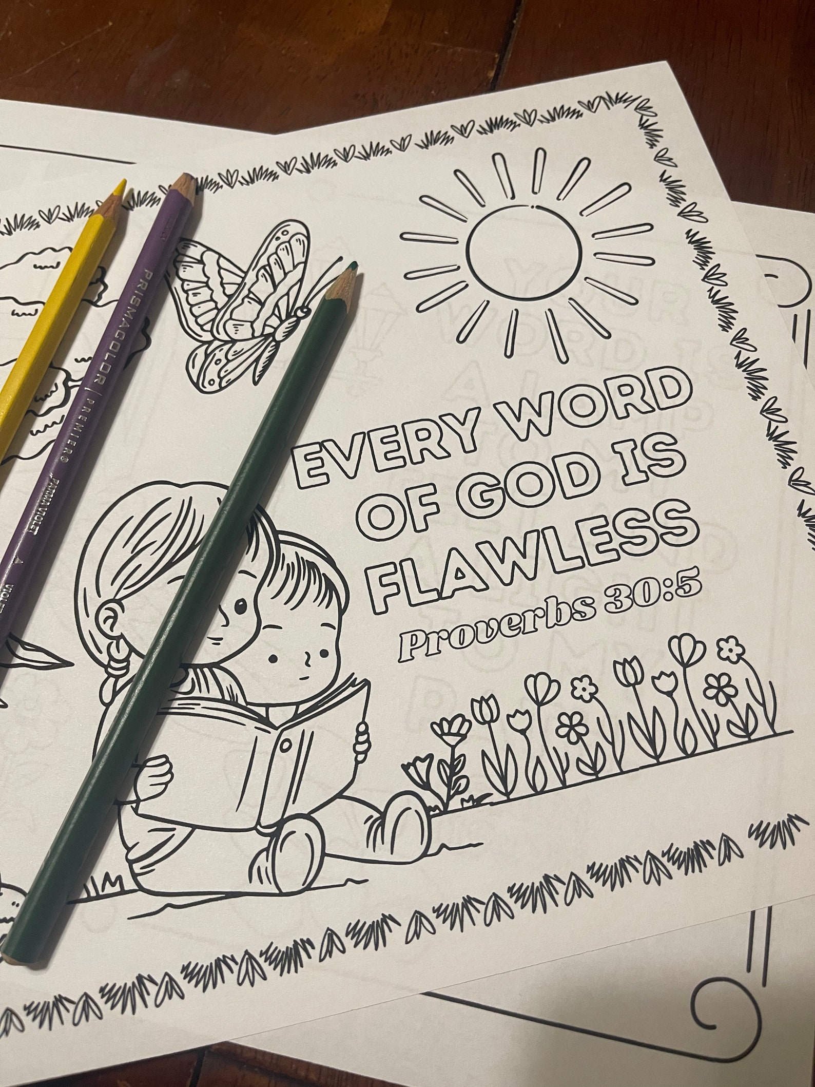 Bible Paper Craft: Sunday School Activity (PDF Download) - Etsy