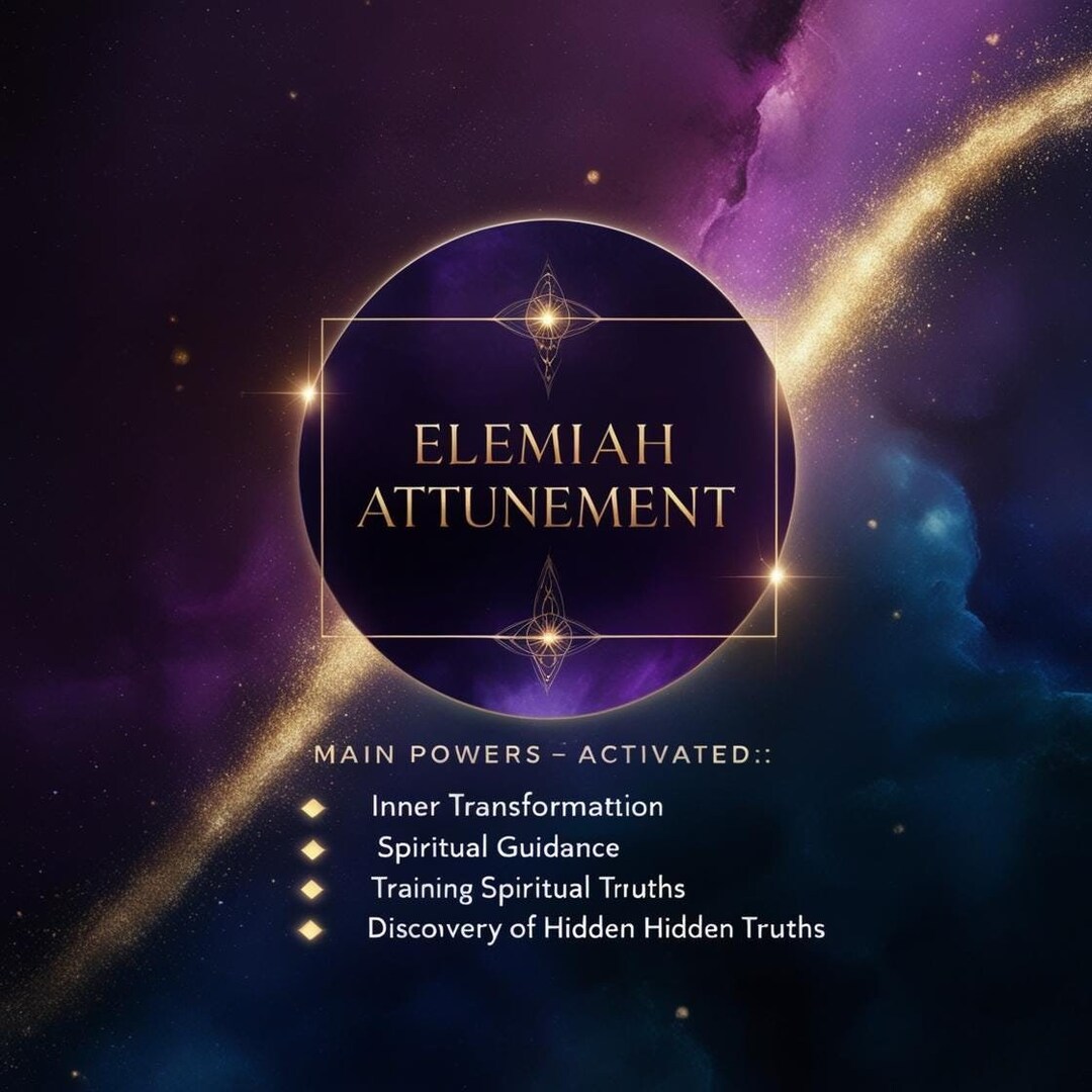 Elemiah Angel Attunement | Inner Transformation & Hidden Revelation ...