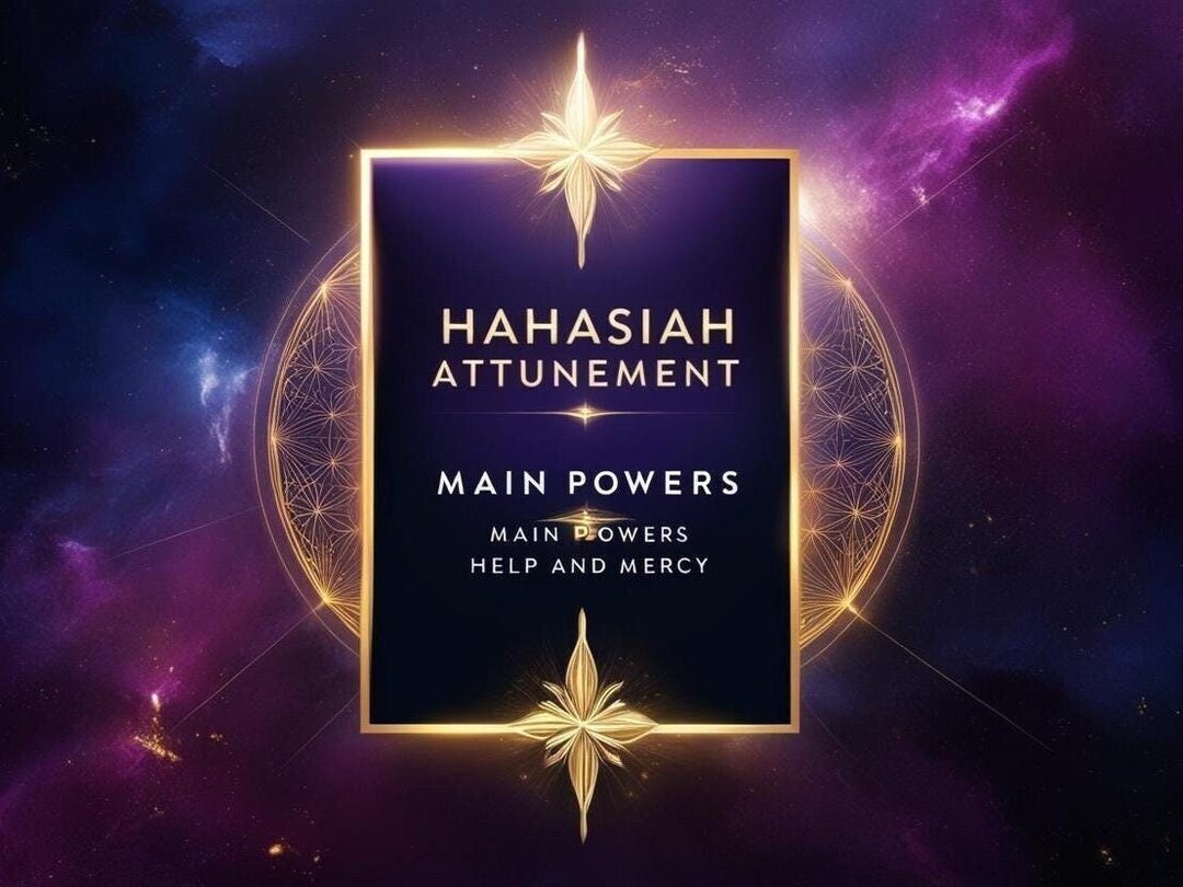 Kabbalah Attunement ,hahasiah ,name of God ,he-chet-shin, Qabalah Attunement, Powerful Energy ...