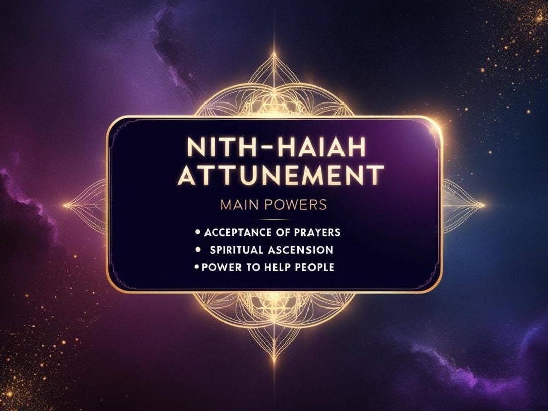 Kabbalah Attunement ,nith-haiah,name of God , Nun-tau-he, Qabalah ...
