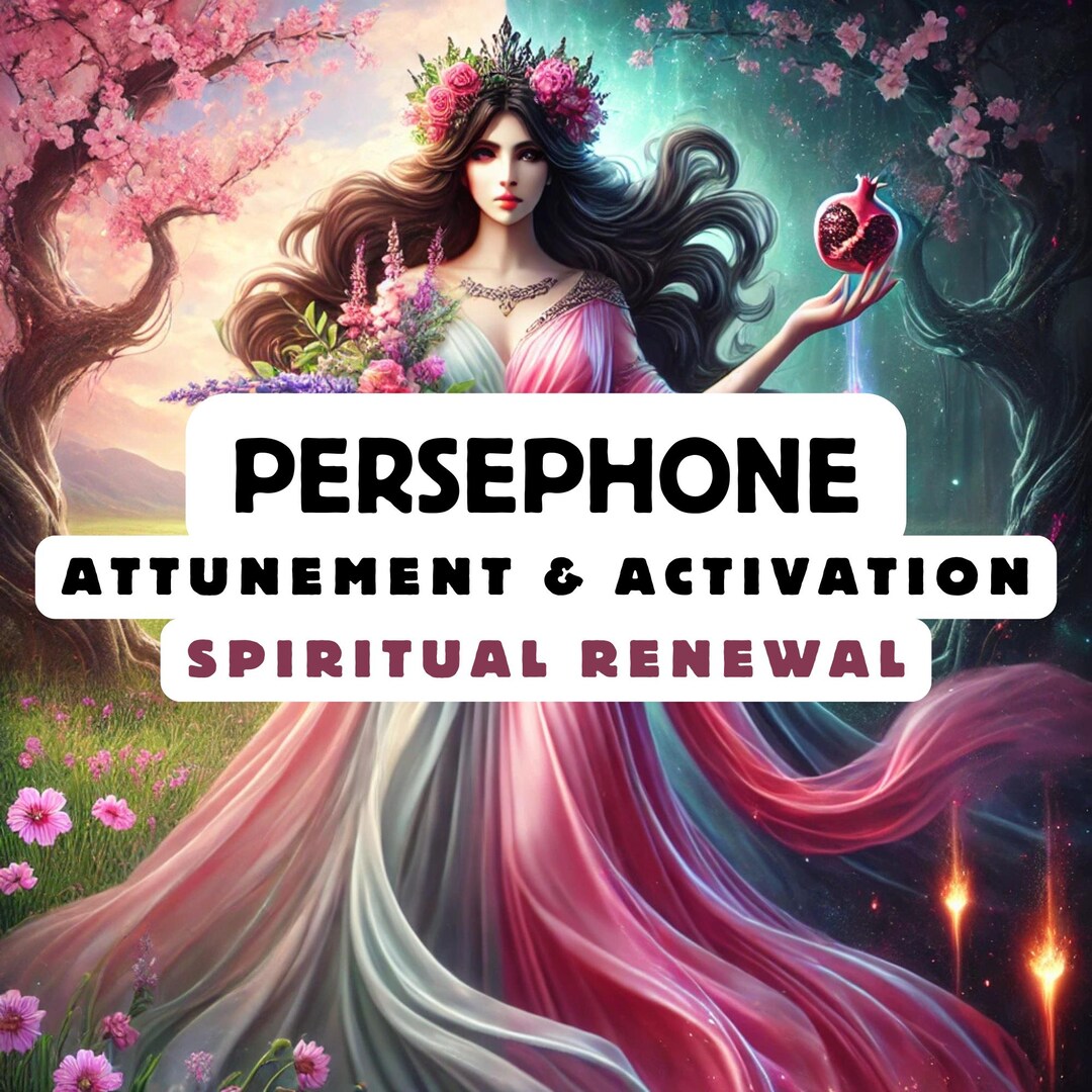 Persephone Attunement & Activation , Spiritual Attunement, Cosmic Awakening , Spiritual ...