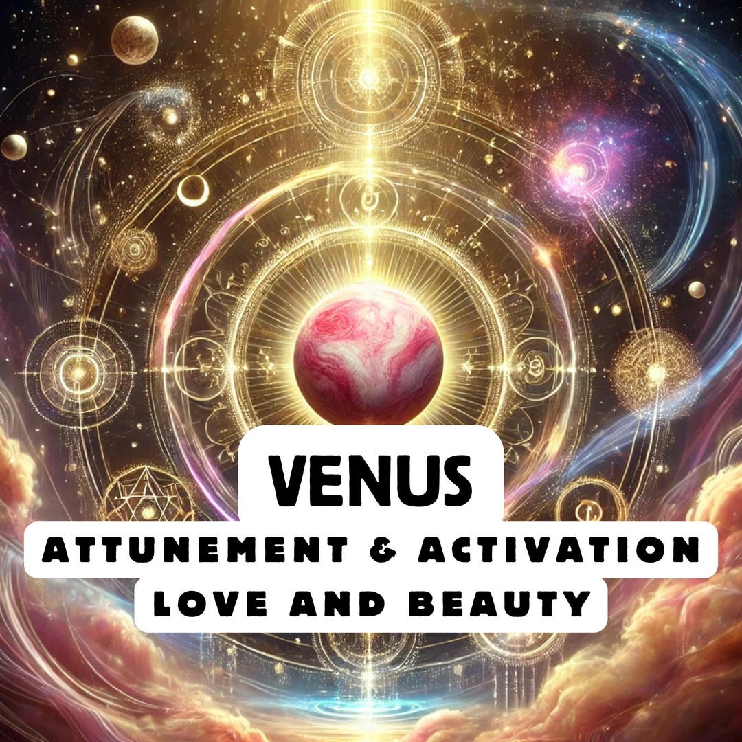 Venus Attunement, Activation ,astrology Attunement - Etsy