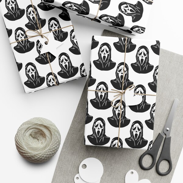 Spooky Wrapping Paper - Etsy