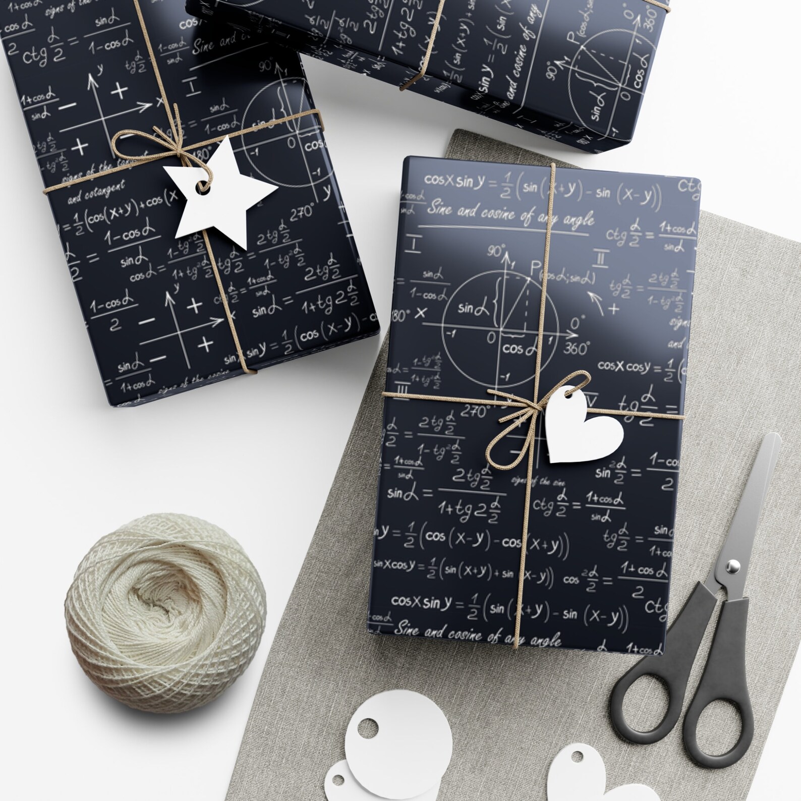Mathematical Equation Math Teacher Birthday Gift Wrapping Paper - Etsy