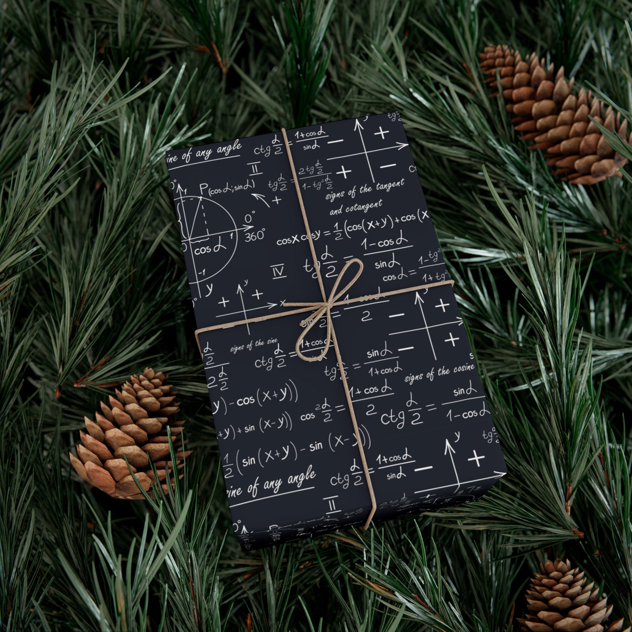 Mathematical Equation Math Teacher Birthday Gift Wrapping Paper - Etsy