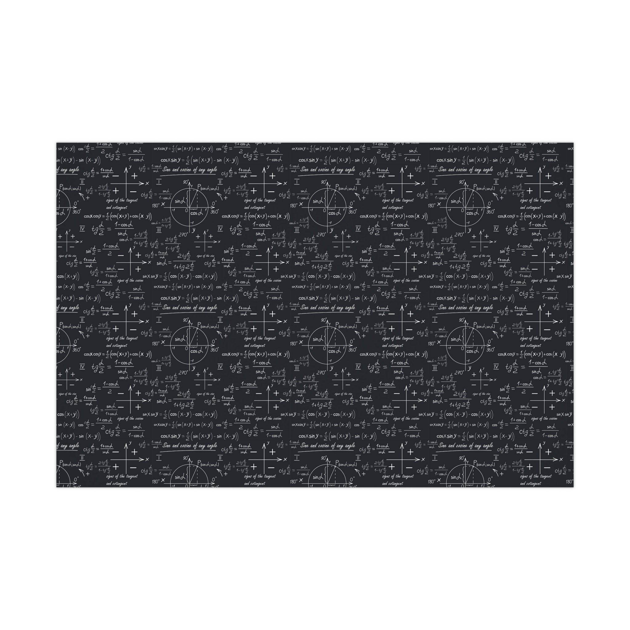 Mathematical Equation Math Teacher Birthday Gift Wrapping Paper - Etsy