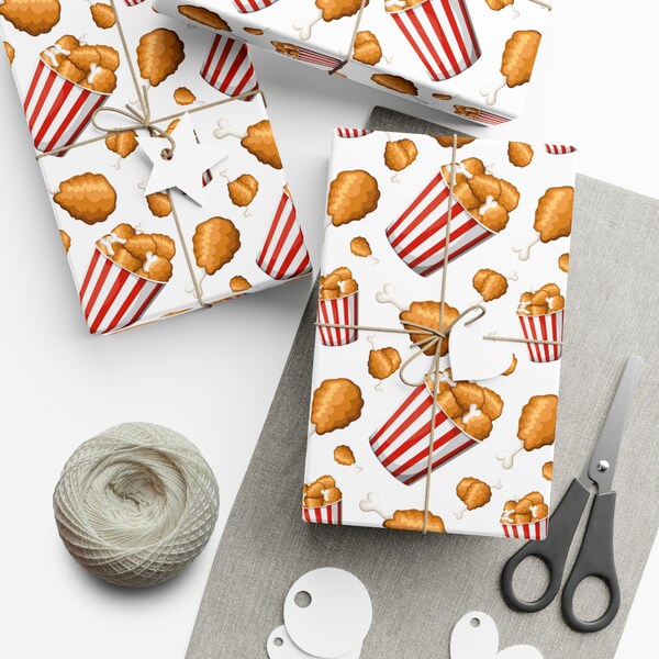 Kfc Wrapping Paper - Etsy