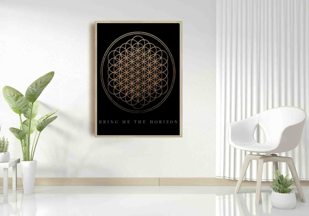 Best Bring Me the Horizon Band Gold - Etsy