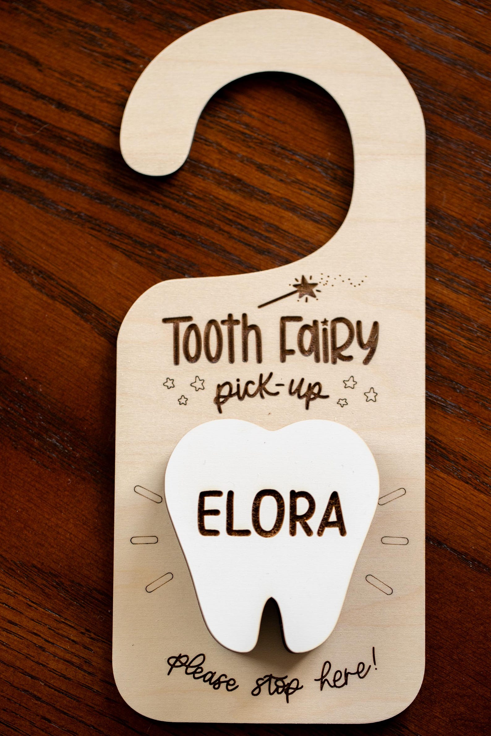 Tooth Fairy Door Hanger, Tooth Fairy Money Holder, Tooth Fairy Drop Off ...