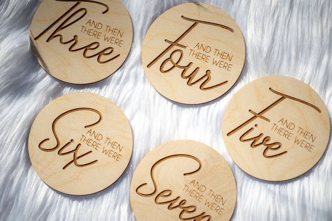 And Then There Were Sign, Pregnancy Announcement Wood Sign, Baby Coming ...