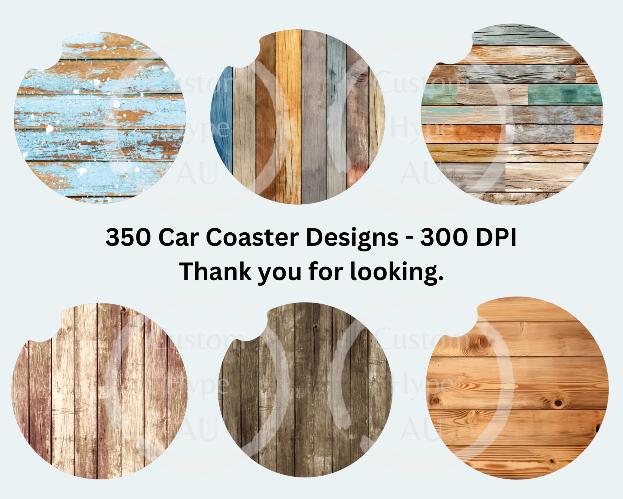 350 Car Coaster Designs Bundle for Sublimation - Suitable for All Types ...