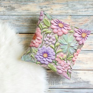 3d Pastel Floral Digital Seamless Pattern - Sublimation and Print ...