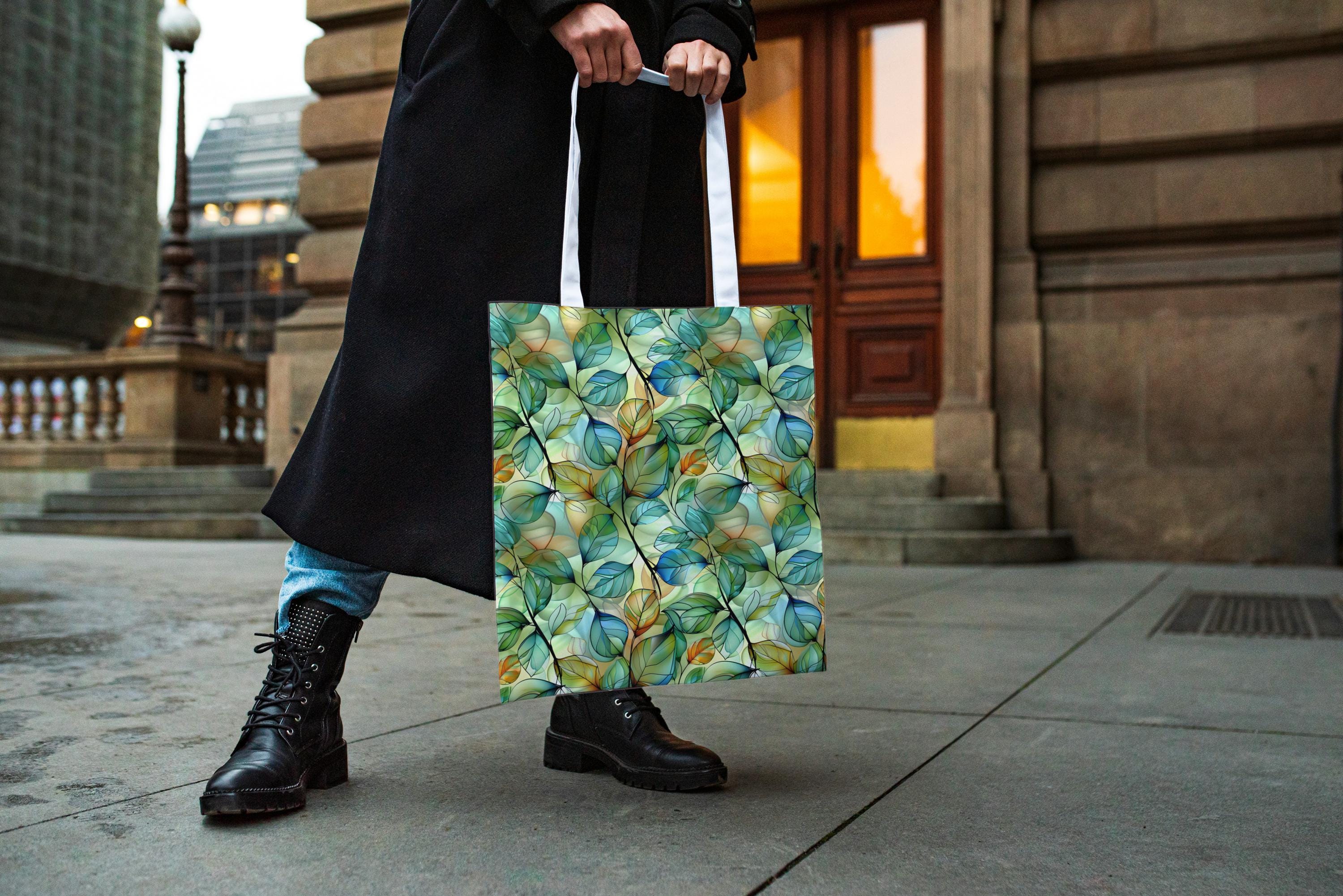 Seamless Pattern Green-copper-blue Alcohol Ink Leaves Sublimation and ...