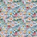 Quaint 3d Quilled Pastel Flowers Seamless Pattern for Sublimation and ...