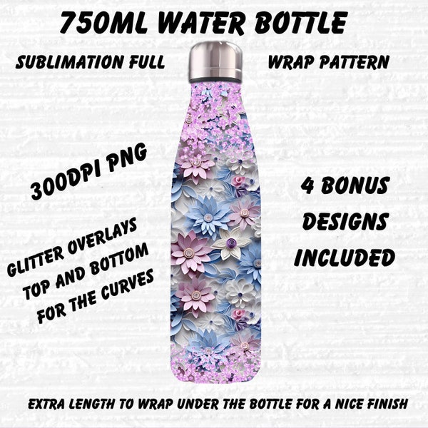 Water Bottle Sublimation Designs - Etsy
