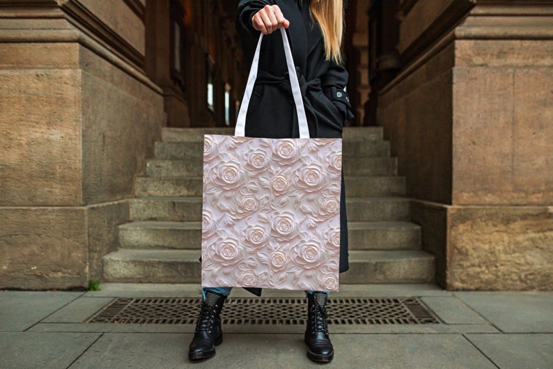 3d Pastel Pink Sculptured Roses Digital Seamless Pattern Satin Effect ...