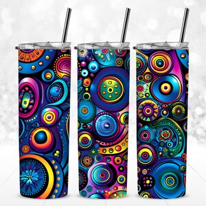 Abstract Vibrant Seamless Pattern - Sublimation and Print - 300dpi PNG ...