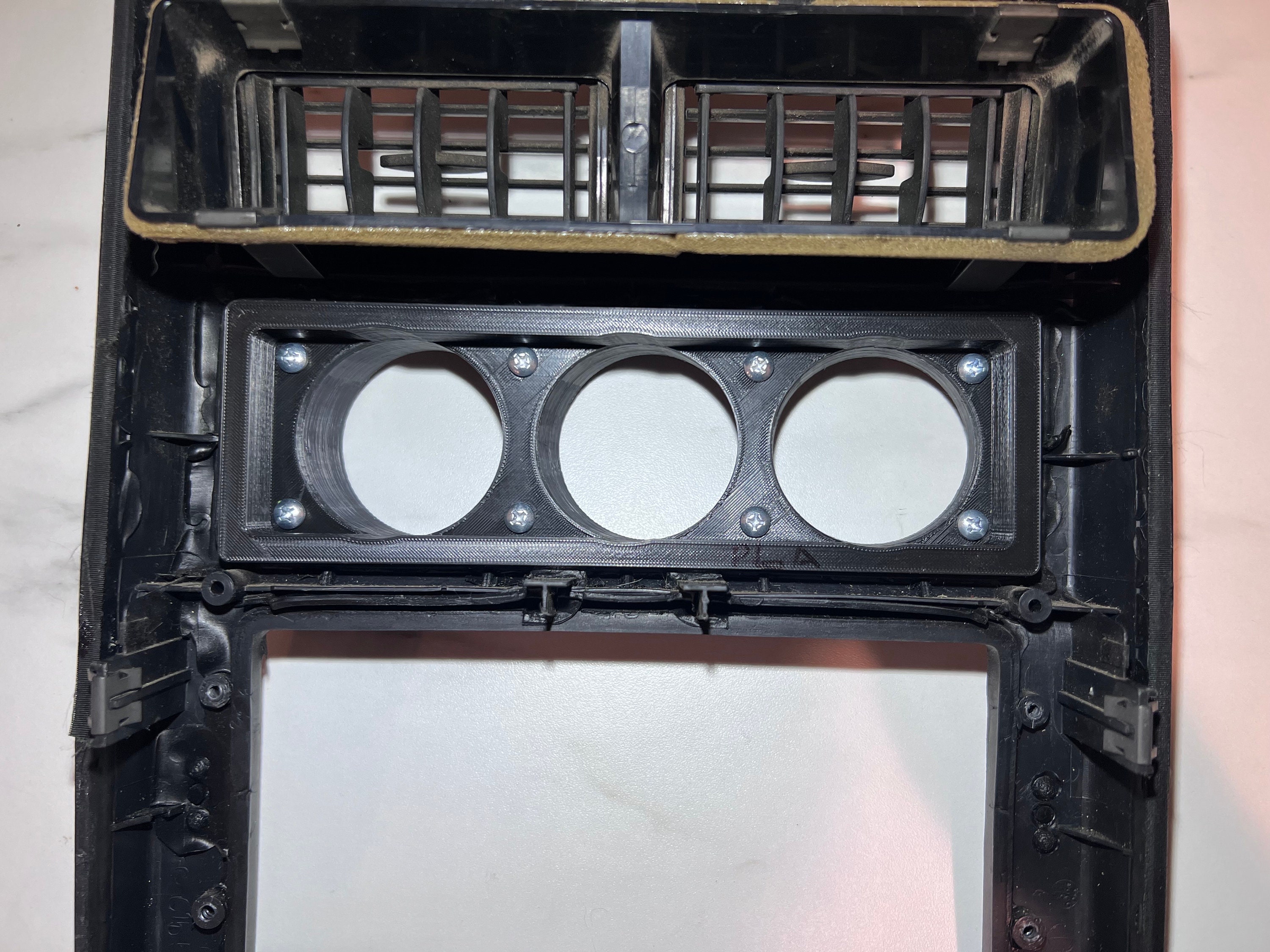 1989-1991 RX7 Triple Gauge Adapter Kit - Etsy