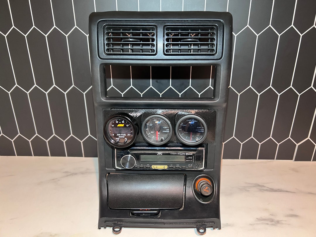 1989-1991 RX7 Triple Gauge Radio Adapter. - Etsy