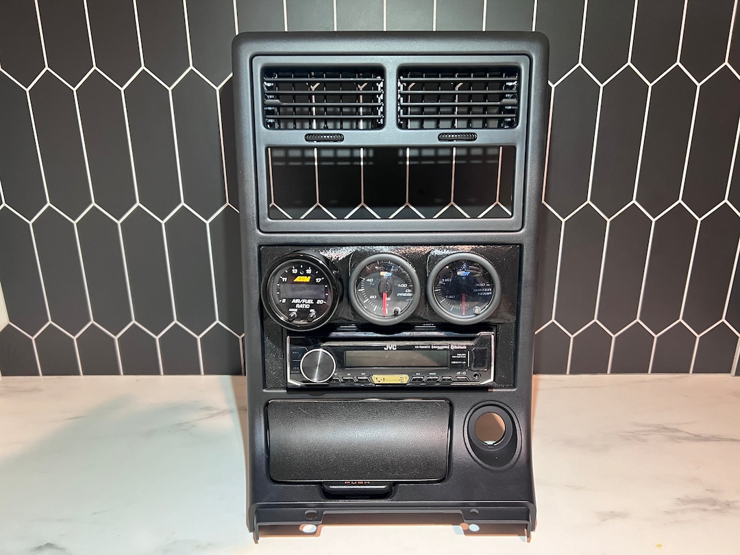 1986-1988 RX7 Triple Gauge Radio Adapter. - Etsy