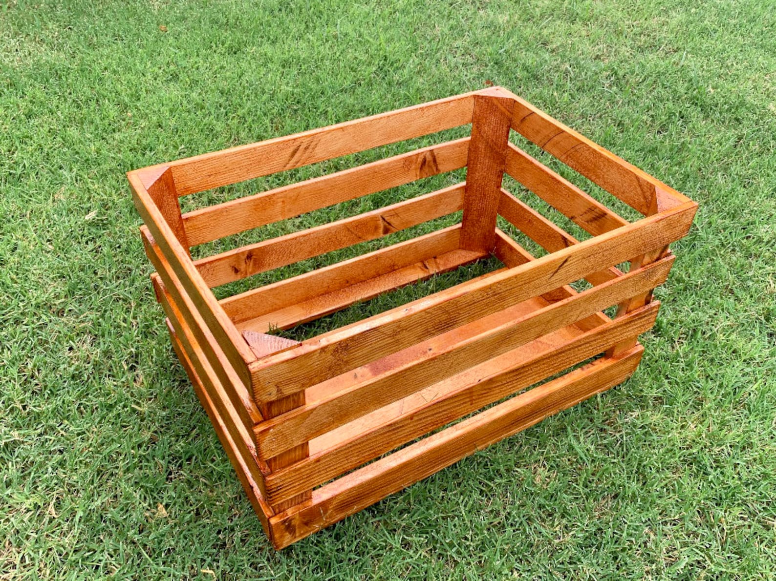 Handmade Wooden Crates - Etsy