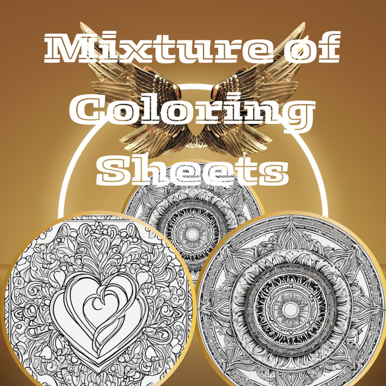 PNG and PDF 11 Mixture of Coloring Pages of All Ages Everything From ...