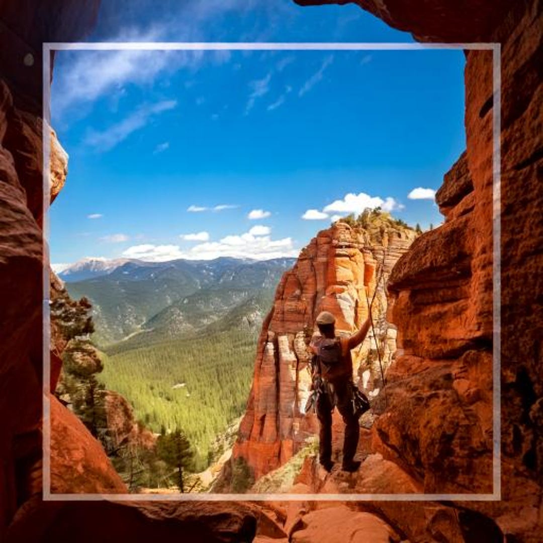 Mountain Climbing Clip Art in the USA Best Peaks - Etsy