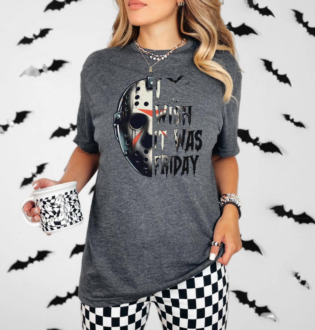 Jason Voorhees Horror Shirt | Friday the 13th Halloween Tee | Slasher ...