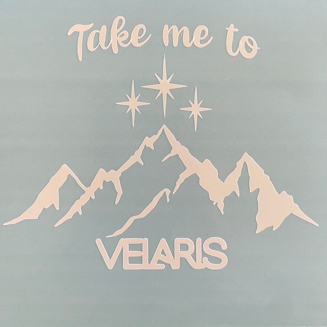 Acotar Take Me to Valaris Car Decal/ a Court of Thorns and Roses ...