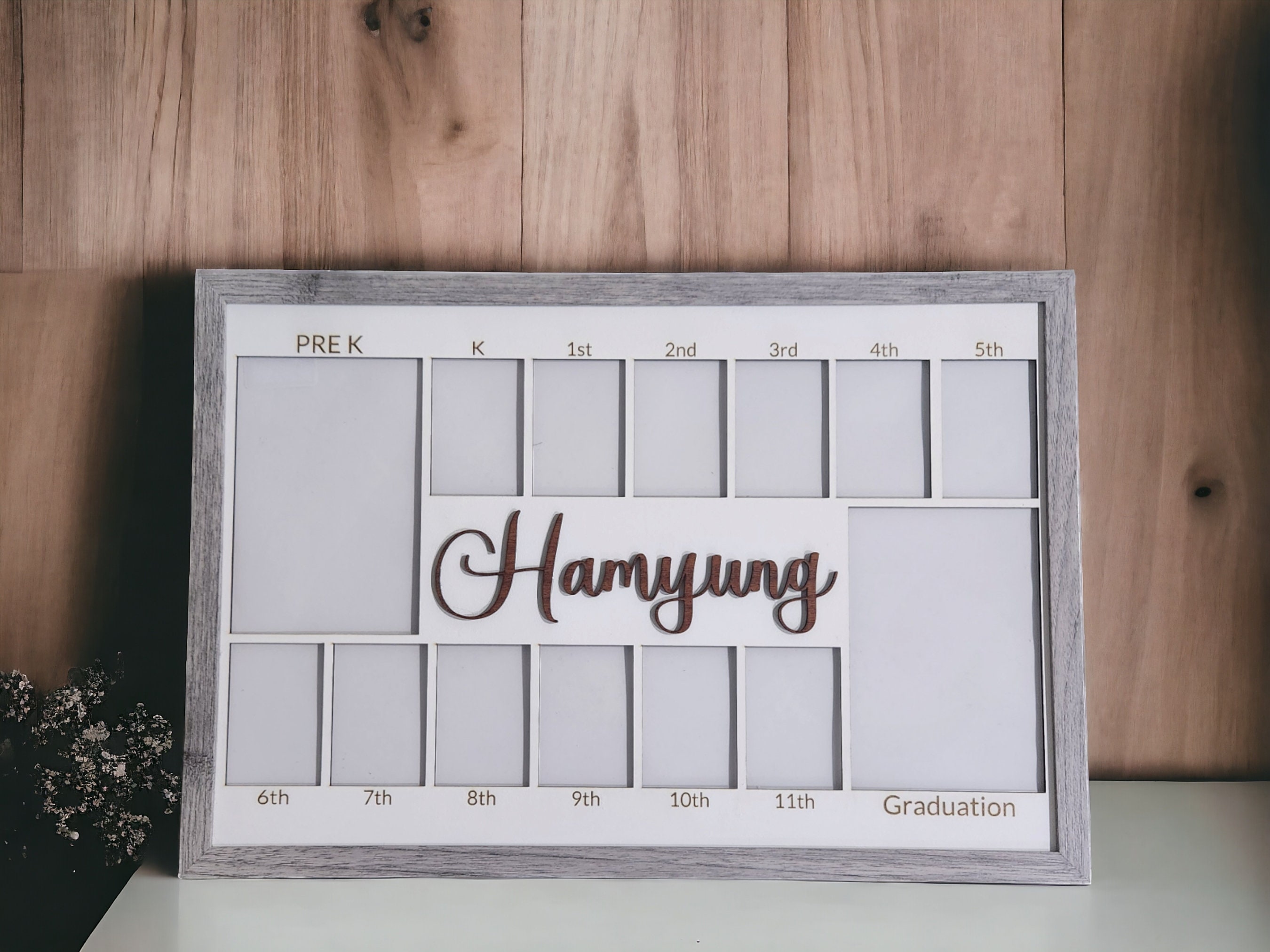 High Quality School Years Photo Frame, Graduation Picture Frame, Kids ...