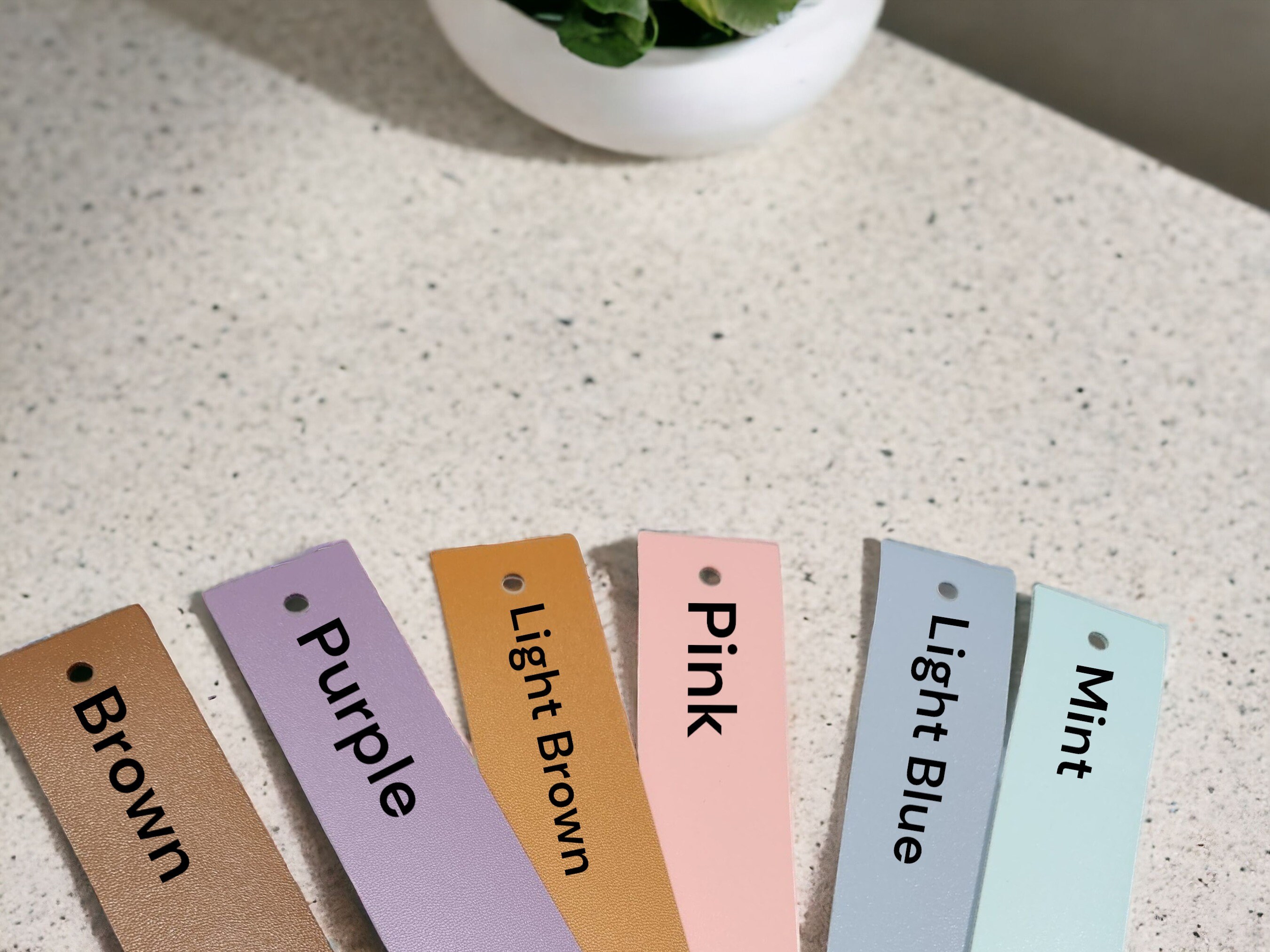Custom Bible Verse Leather Bookmarks | in English, Korean - Etsy