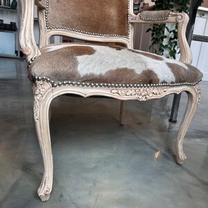 Authentic Cowhide Lounge Chair - Etsy