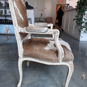 Authentic Cowhide Lounge Chair - Etsy