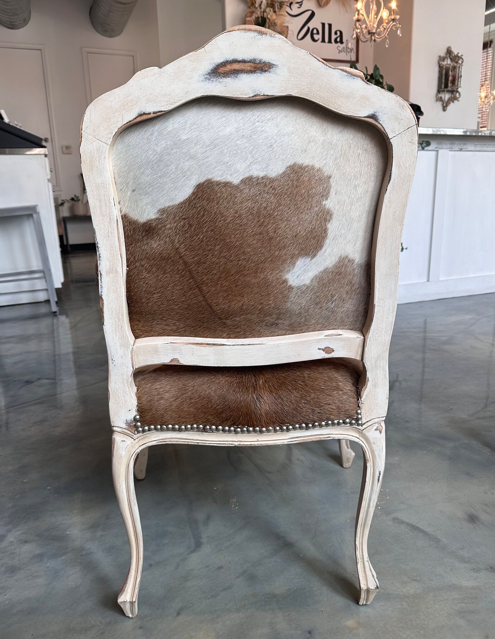 Authentic Cowhide Lounge Chair - Etsy
