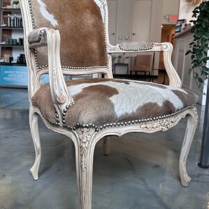 Authentic Cowhide Lounge Chair - Etsy