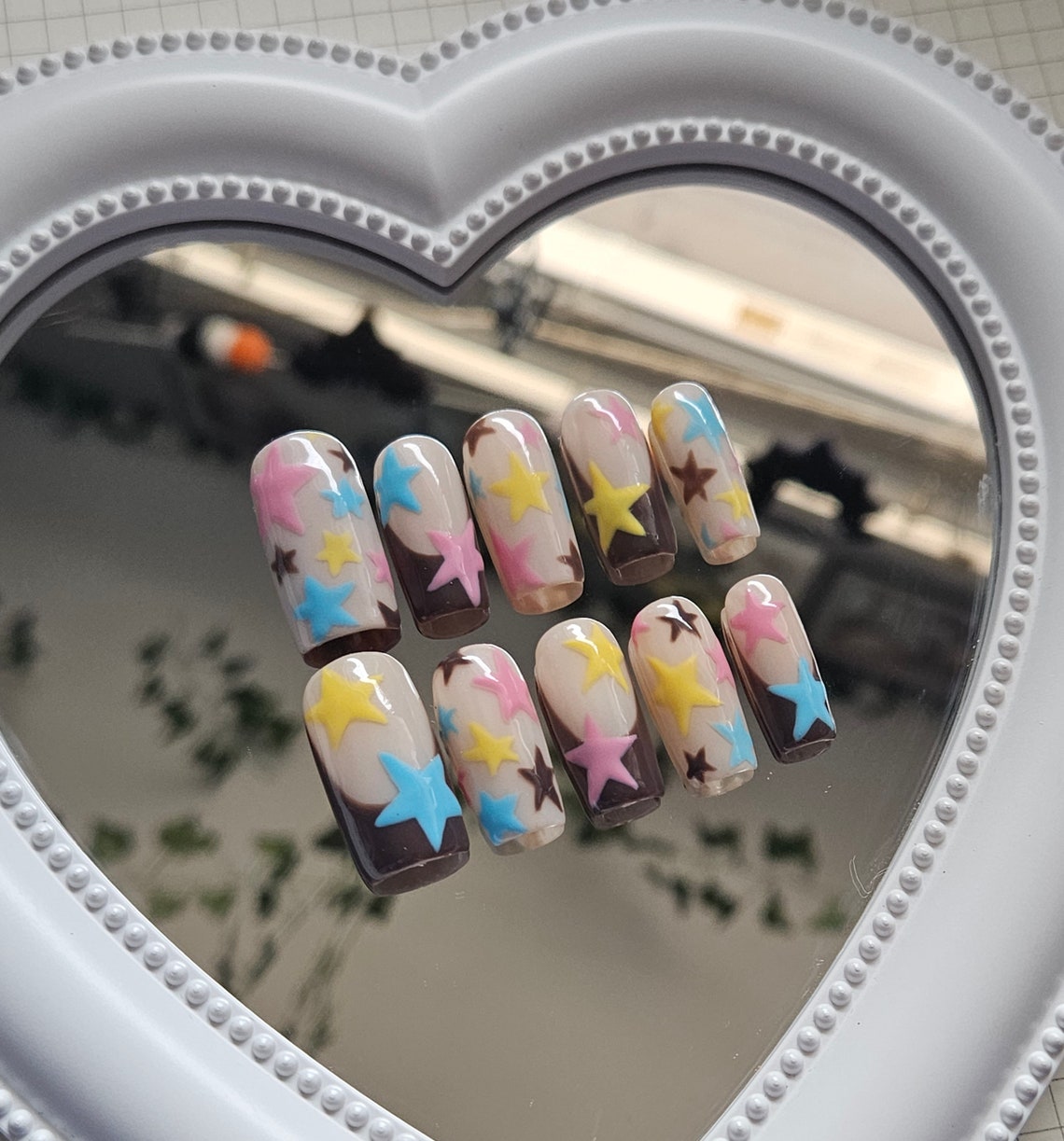 CMIYGL Star Press on Nails - Etsy