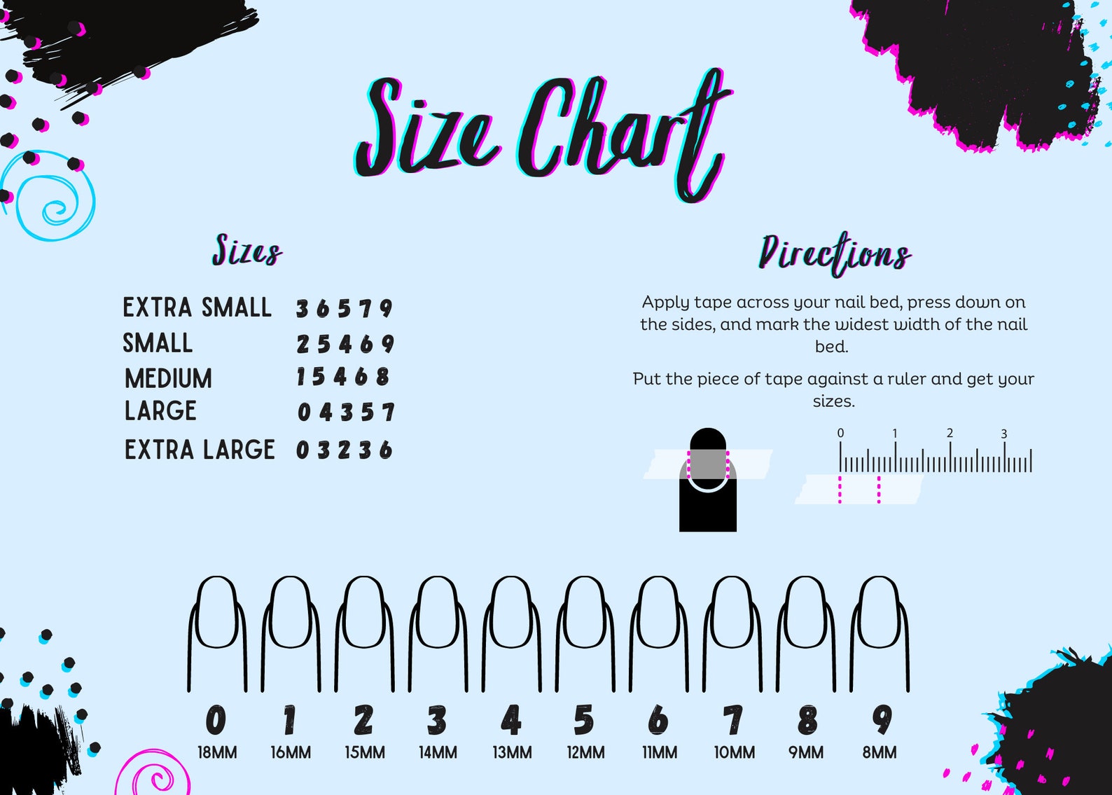 CMIYGL Star Press on Nails - Etsy