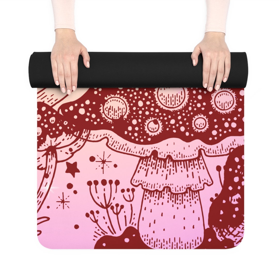 Mush-moon Rubber Yoga Mat - Etsy