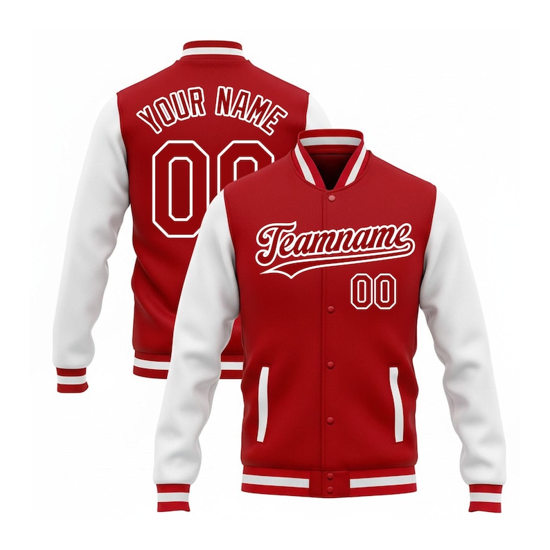 Custom Varsity Jacket, Navy Yellow Gold Printed and Stitched Team Name ...