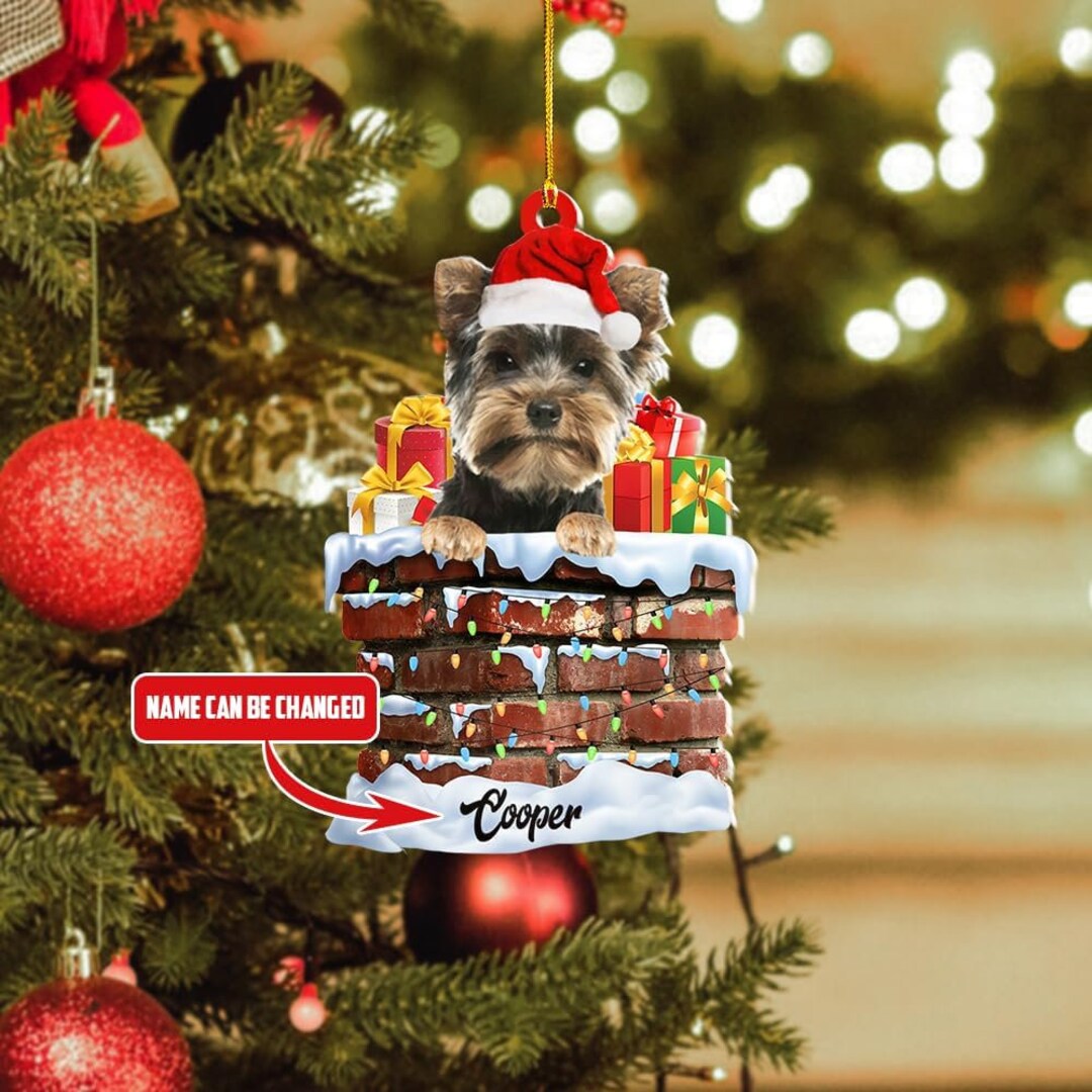 Shih Tzu Ornament Custom Dog Ornaments Christmas Decorations - Etsy