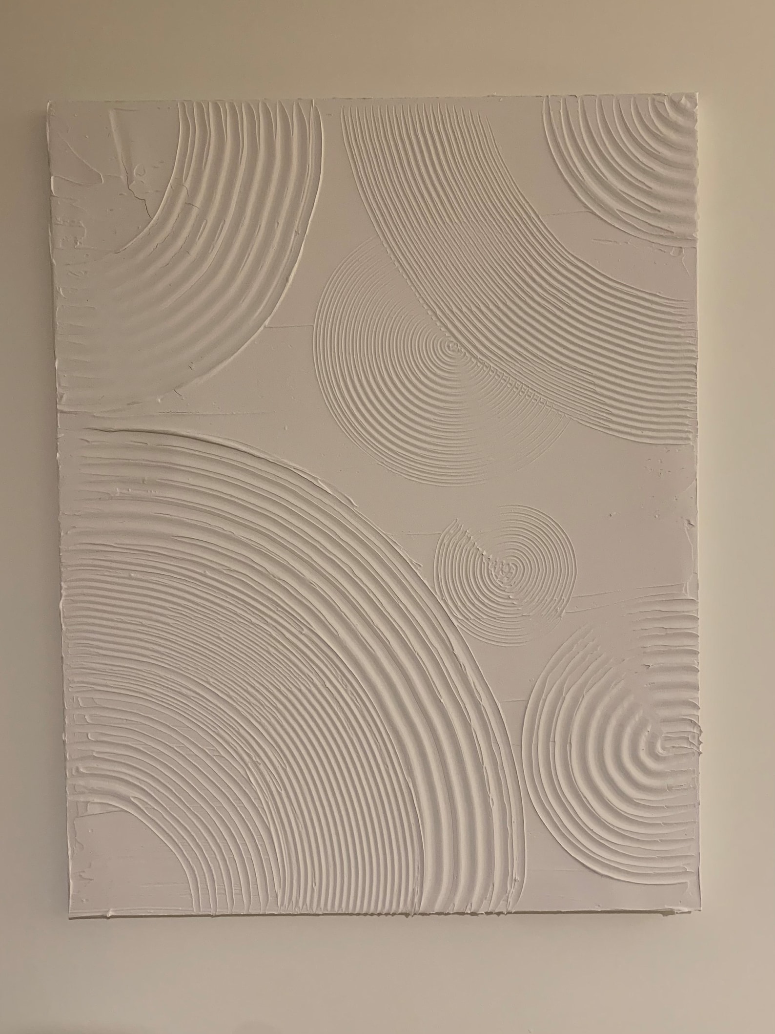 Minimalist Textured Canvas Wall Art - Etsy